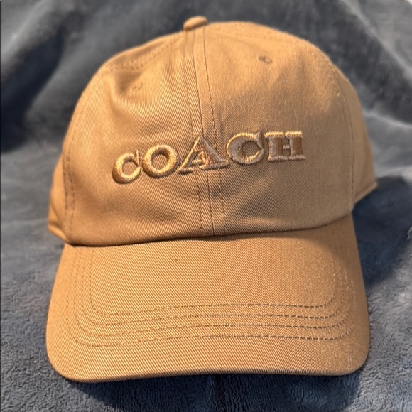 Coach | Accessories | Coach Tan Baseball Cap Authentic Nwt | Poshmark